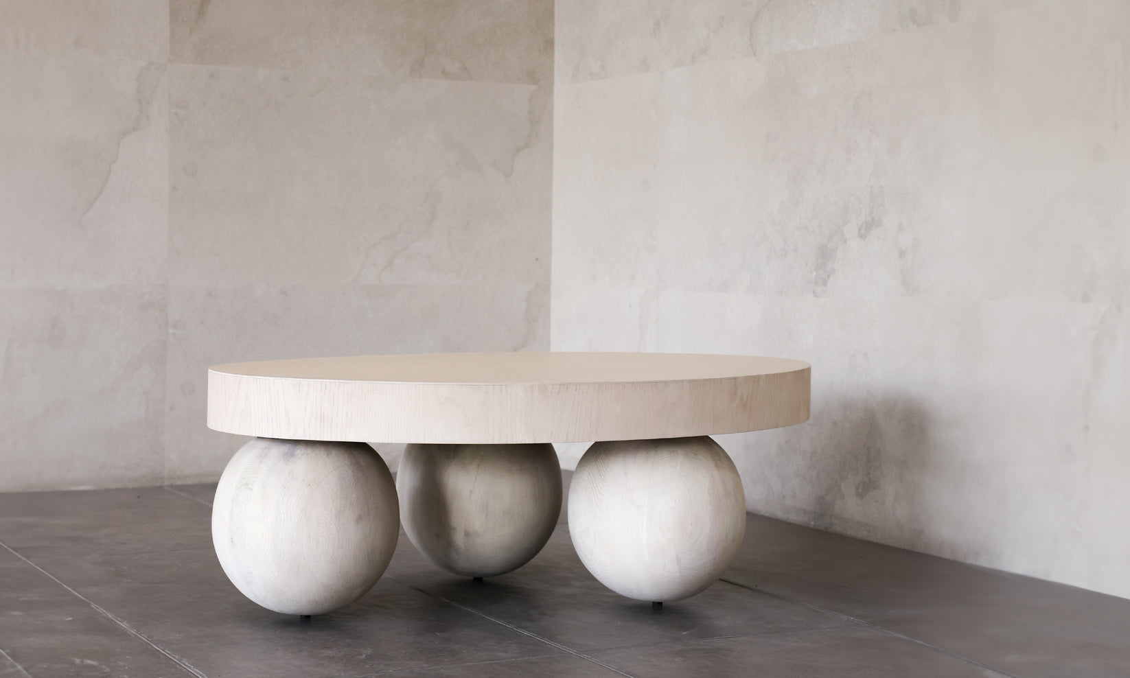 LUNA COFFEE TABLE | BLEACHED WHITE OAK – SHO MODERN